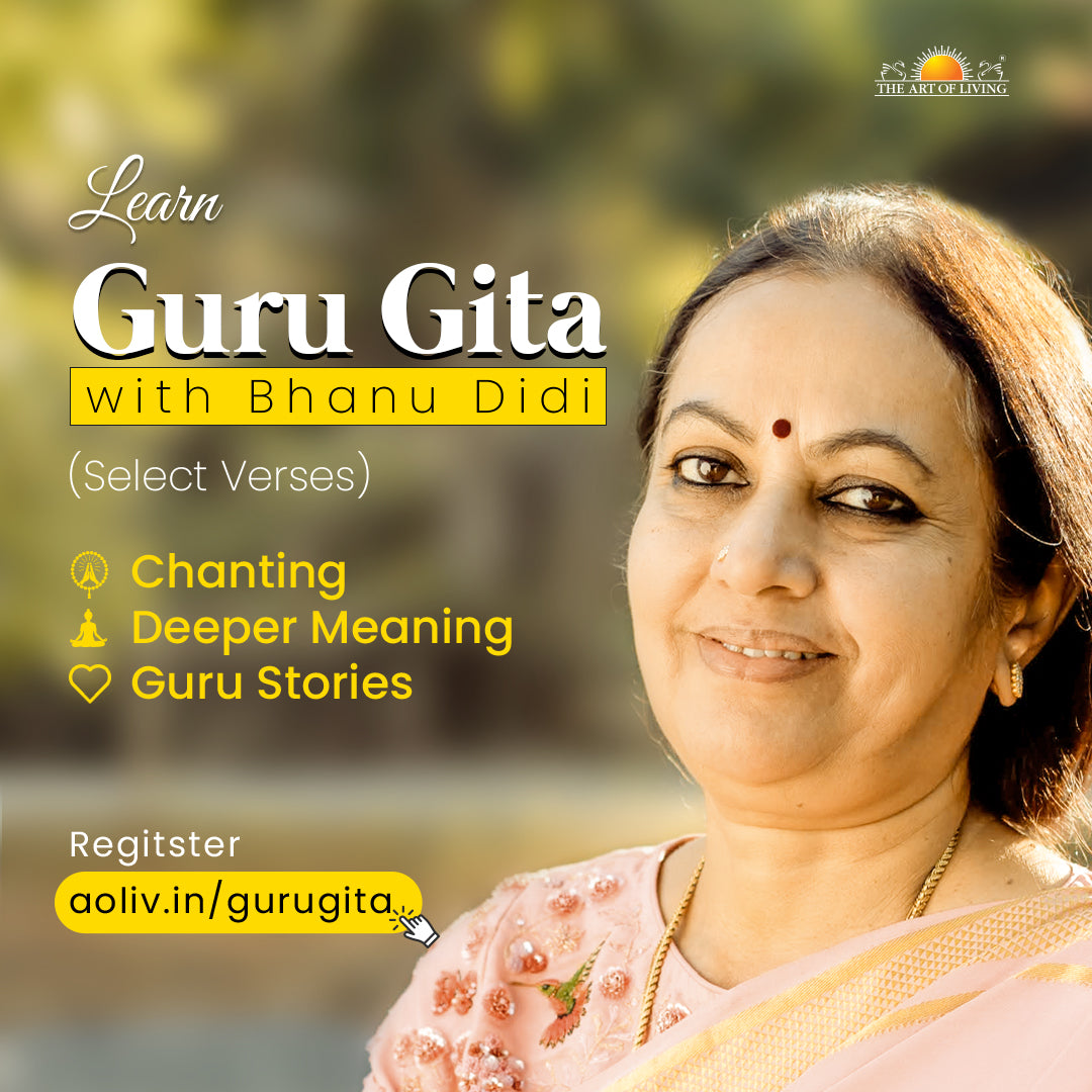 Guru Gita with Bhanu Didi – Sri Sri Publications Trust